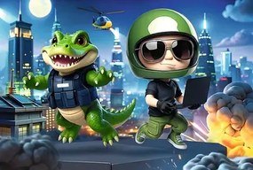 TREFL Puzzle Connect Squad: Mark / 70 dílků / s figurkou