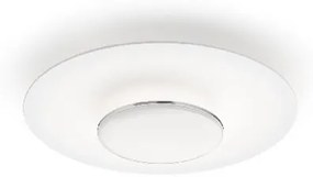 Philips Osvětlení - Stropní LED svítidlo, průměr 50 cm, 4000 K, 40 W, stmívatelné, bílá/chrom 929003316301