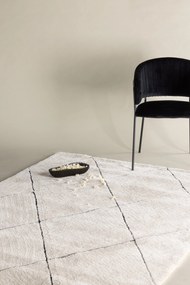 Obdélníkový koberec Patrik, bílý, 290x200