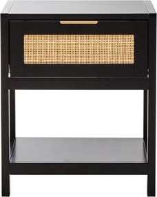 Černý noční stolek Sherman – Premier Housewares