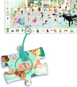 Djeco Vyhledávací puzzle Taneční škola