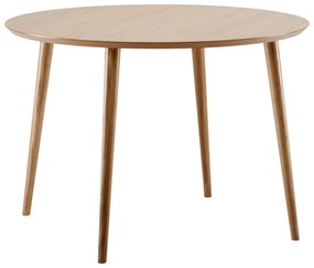Jídelní stůl v dubovém dekoru Woodman Cloyd, ø 100 cm