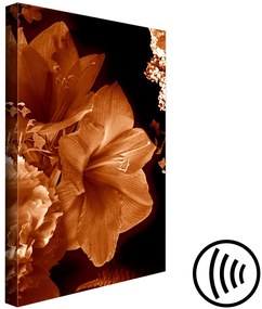 Obraz Tmavé lilie (1 panel) vertikální