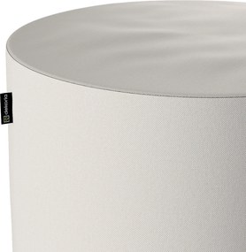 Sedák Barrel- válec pevný barva béžová látka pletený vzor