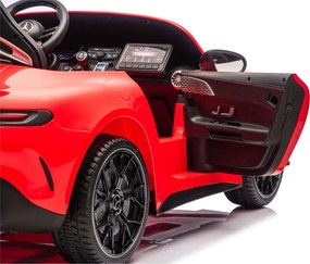 LEAN CARS Elektrické autíčko Mercedes GT63 AMG DK-GT63 24V LCD červené