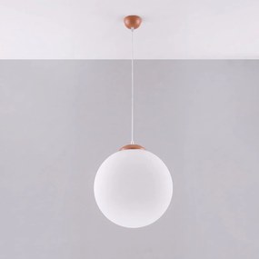 Sollux Lighting Závěsné svítidlo UGO 40 okrově červené