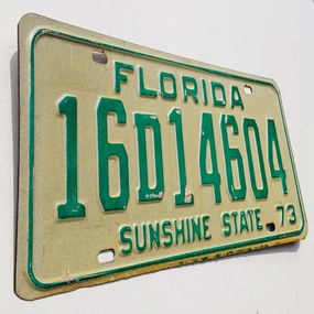 Americká SPZ Florida 1973 Sunshine State 16D14604