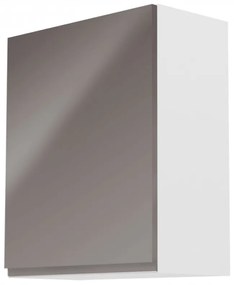 Horní kuchyňská skříňka G601F Aurellia (bílá + lesk šedý) (L). 1015808