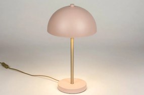 Stolní designová růžová lampa Montana Pink
