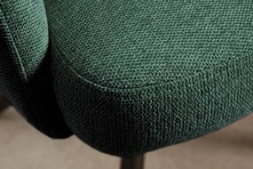 Designová otočná židle Maddison II zelená
