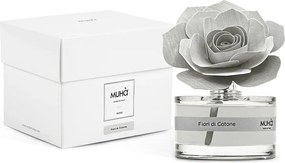Muhà Rose difuzér s dřevěnou růží Fiori di Cotone Objem: 200 ml