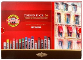Koh-i-noor TOISON D´OR 8515/36 - prašné křídy - 36 ks