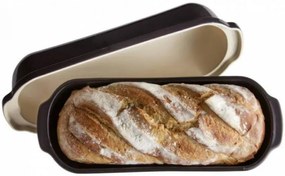 Emile Henry Specialities Bochníková forma na chleba, 39,5 x 16 x 15 cm, pepřová 795503