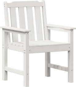 Zahradní křeslo 4 ks Bílá Polyethylen 3335795