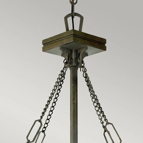 Vitážový lustr Elstead INGLENOOK-P-B 3xE27 45 cm