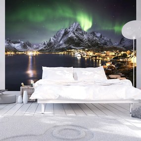 Artgeist Samolepící fototapeta - Aurora borealis Velikosti (šířkaxvýška): 245x175