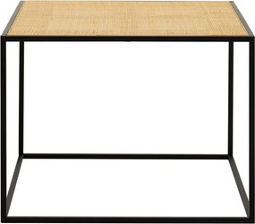Ratanový konferenční stolek v přírodní barvě 60x60 cm Depok – Premier Housewares