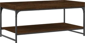 vidaXL Konferenční stolek 100 x 49 x 45 cm kompozitní dřevo [832807] Barva: Černá