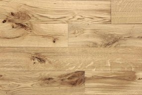 DUB RUSTIKÁLNÍ 1000 (1000 x 100 mm) - velkoformátový dřevěný obklad 2D Broušený - olejovaný