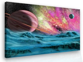 Malvis ® Obraz na stěnu Vesmír Velikost (šířka x výška): 120x80 cm