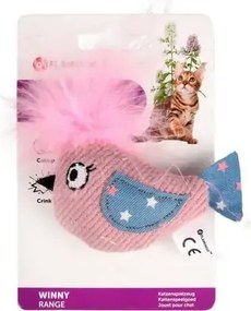 Flamingo Winny Hračka pro kočky Ptáček 10cm