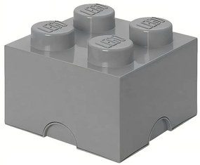 OnaDnes -20% Lego® Šedý úložný box LEGO® Smart 25 x 25 cm