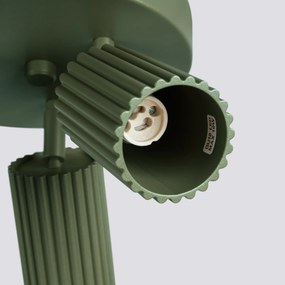 Sollux Lighting Stropní svítidlo KARBON 3P olivově zelené