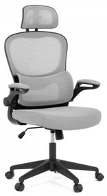 Kancelářská židle šedá síťovina KA-Y336 GREY
