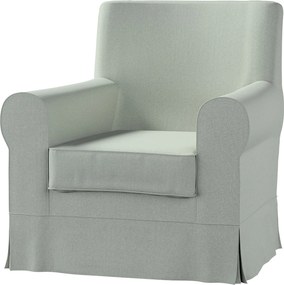 Potah na křeslo IKEA Ektorp Jennylund barva modrá látka pletený vzor