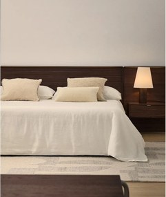 Slonovinové 3dílné povlečení na dvoulůžko/prodloužené 240x260 cm Simmel – Kave Home