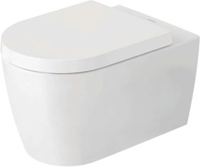 Duravit ME by Starck - Závěsné WC, Rimless, DuraShield, matná bílá 252909AC00