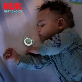 Dudlík NUK First Choice Night 6-18m 2 ks Hippo/Koala velikost 6-18 m