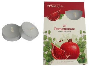 Svíčka čajová POMEGRANATE 6ks