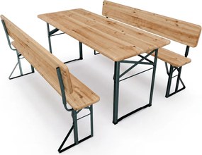 Juskys Skládací pivní set Kempten pro 8 osob