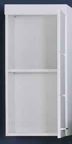 Koupelnová závěsná skříňka Amanda 501, lesklá bílá