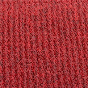 Schodové rohože 20 ks 65 x 24 x 4 cm červené půlkulaté velké 3365794