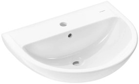 Hansgrohe GladeLake S - Umyvadlo, 60x49 cm, s přepadem, otvor pro baterii, bílá 60102450