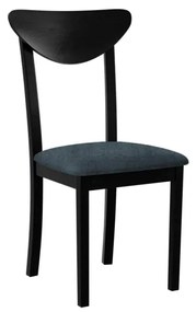 Čalouněná židle Malzik III, Barva dřeva: černý, Potah: Zetta 300