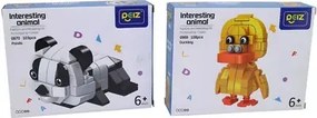 Kostky zvířátka / 93 kostek / plastové / od 6 let