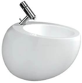 Laufen Il Bagno Alessi One - Závěsný bidet, boční přívod vody, s LCC, bílá H8309714003041