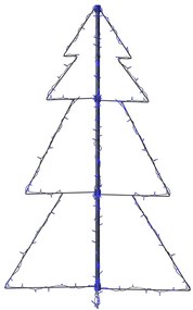 Vánoční stromek kužel 160 LED diod dovnitř i ven 78 x 120 cm