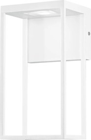 FAN LED-W-GRIS-BCO Venkovní nástěnné svítidlo LED GRIS hliník bílá 12W 1390lm CCT IP54 28x15x12,6 cm - FANEUROPE