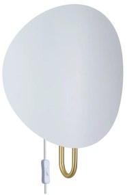 Nástěnné světlo Nordlux Spargo (bílá, mosaz) kov, plast IP20 2320361001