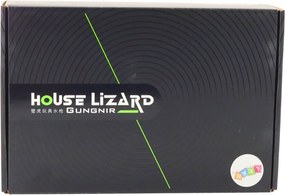 LEAN Toys Vodní pistole, automatická, hnědá, s průhlednou nádržkou