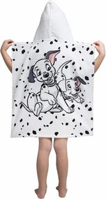 Jerry Fabrics dětské pončo 101 Dalmatians 03 50x115 cm