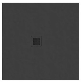 Ravak - Sprchová vanička 90x90 cm, matná černá XA037733010