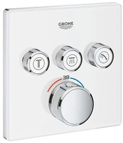 Grohe Grohtherm SmartControl se třemi ventily měsíční bílá 29157LS0