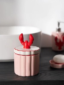 Sinsay - Úložný box s motivem humra - růžová