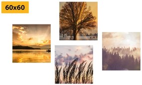 Set obrazů přírodní krásy