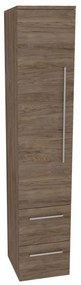 Mereo Mereo, Bino, koupelnová skříňka vysoká 163 cm, levá, Multidecor, CN697DRH1